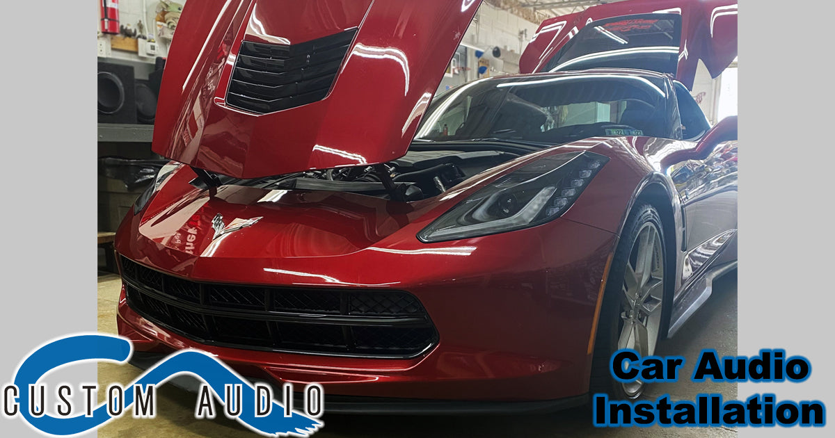 2014 Chevy Corvette Subwoofer Upgrade – Custom Audio Shop